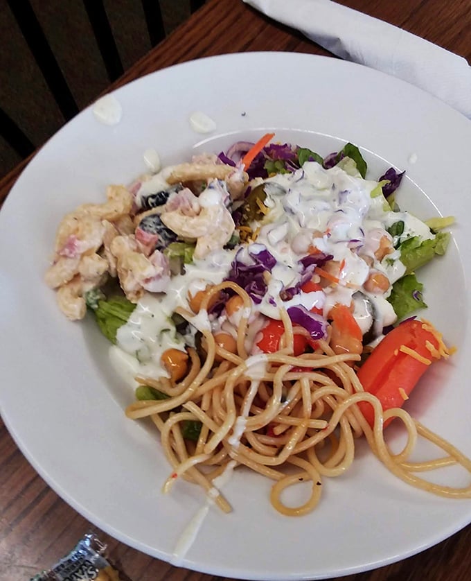 Even their salads come with a side of homestyle generosity &ndash; fresh ingredients arranged without pretension but with plenty of care.