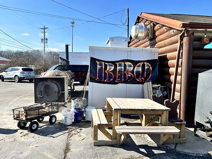 The smoker&mdash;part industrial equipment, part magic box&mdash;where patience transforms tough cuts into tender treasures.