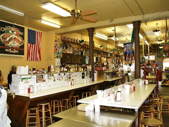 The spartan counter setup hasn't changed in generations&mdash;why fix what was never broken when there's a perfect sandwich to be made?