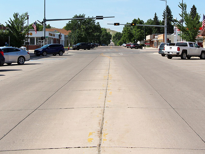 Wide streets and historic architecture make downtown Chadron feel like a movie set for a wholesome American tale. Just add ice cream cone for the full experience.