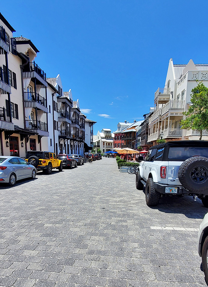 Streets designed for strolling invite you to slow down and remember what life was like before we all started racing to the next notification.