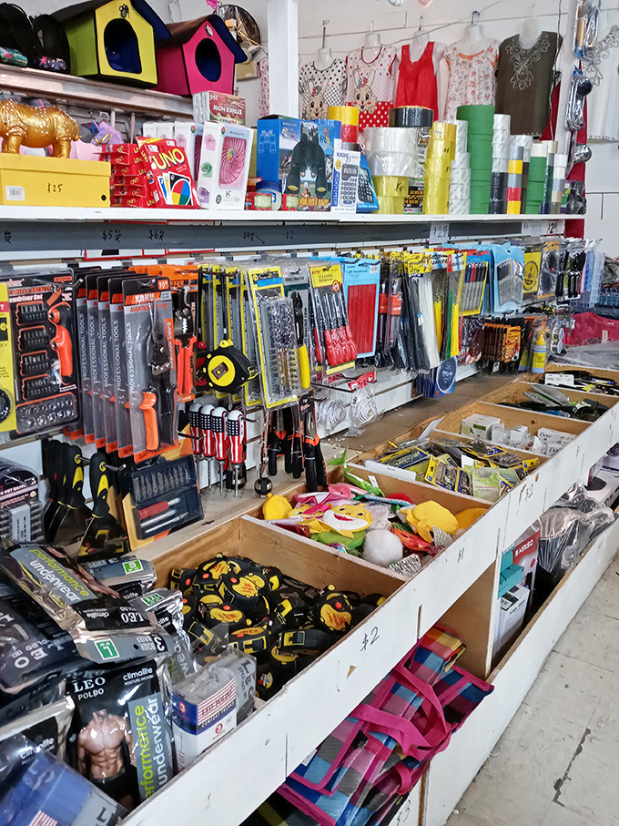 Tool heaven for the DIY devotee. That drawer of miscellaneous screwdrivers in your garage suddenly seems inadequate by comparison.