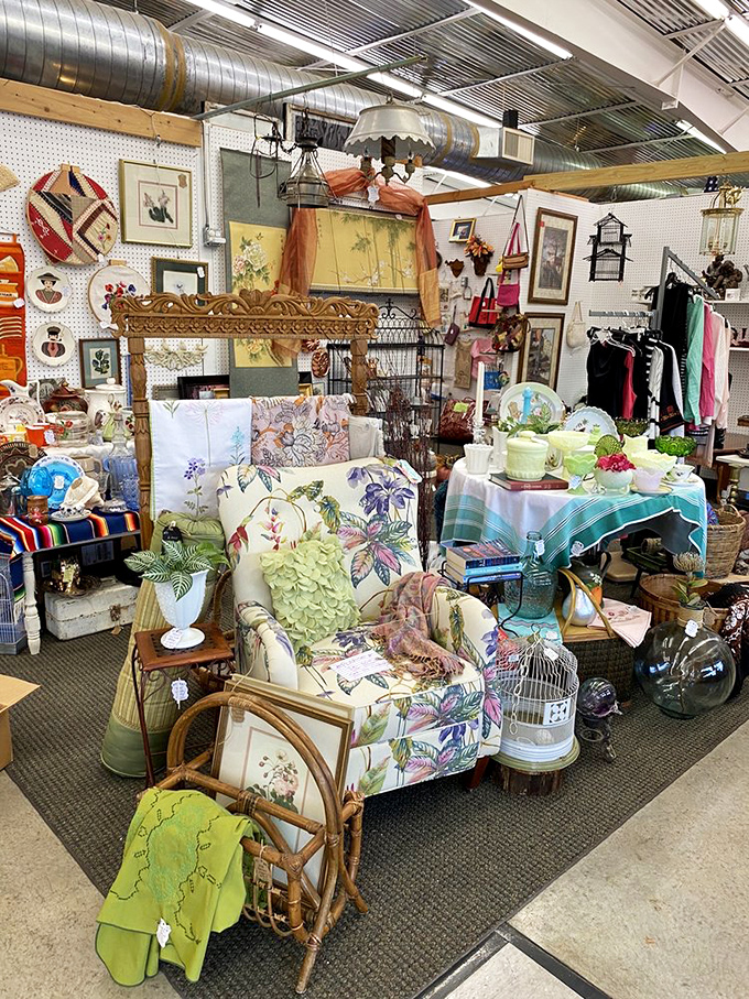 A floral explosion of vintage charm&mdash;where that perfect armchair isn't just furniture, but the starting point for your home's next great story.