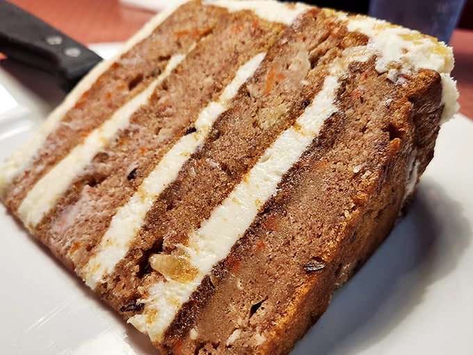 This isn't just carrot cake&mdash;it's layer upon layer of sweet redemption for those who saved room for dessert.