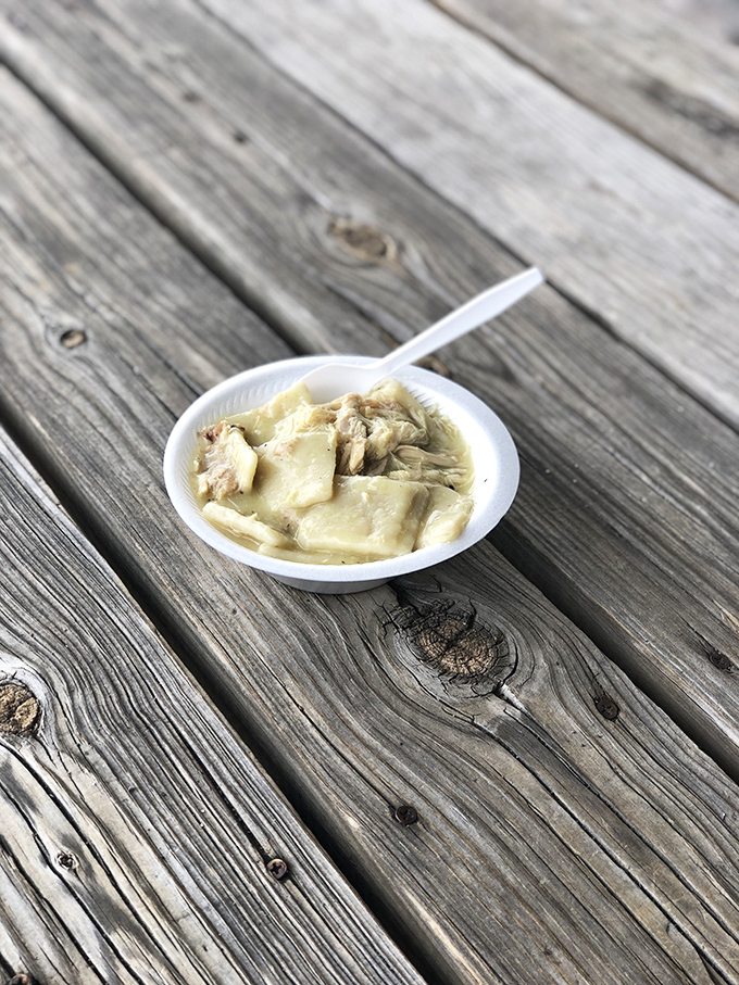 Chicken and dumplings that could heal whatever ails you. Medicine never tasted this good or came in such a convenient container.