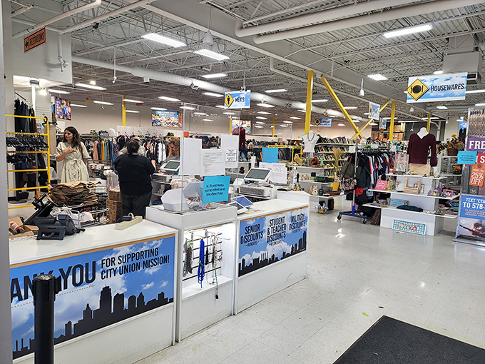 The checkout counter&mdash;final gateway between intention and acquisition. Your wallet may be lighter, but your home is about to get much more interesting.