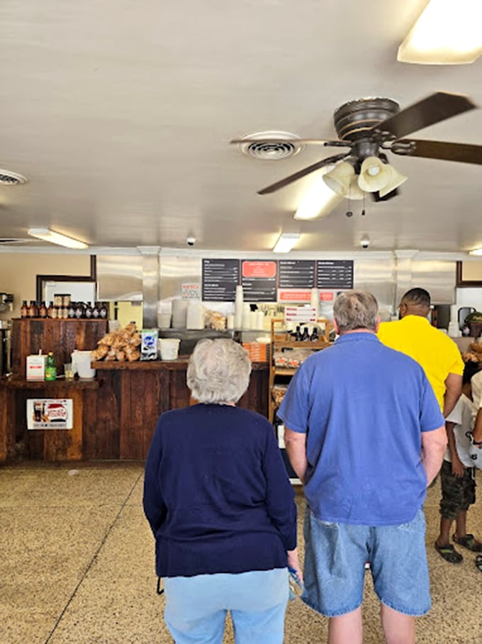 The line forms early&mdash;pilgrims on a barbecue quest, patiently waiting their turn for a taste of North Carolina's most sacred tradition.