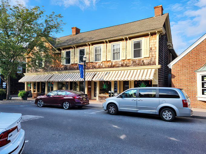 Agave's exterior at golden hour—when the building itself seems to be saying, "Yes, the wait is worth it. We've been saving your table."
