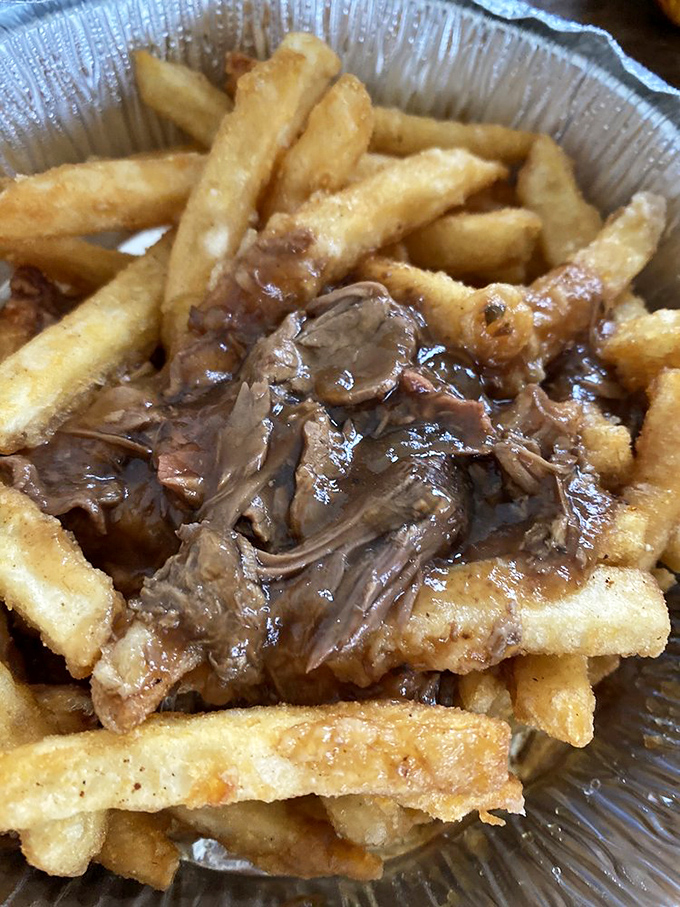 Gravy fries: where potatoes go to fulfill their destiny. Not just a side dish—they're the supporting actor that sometimes steals the whole show.