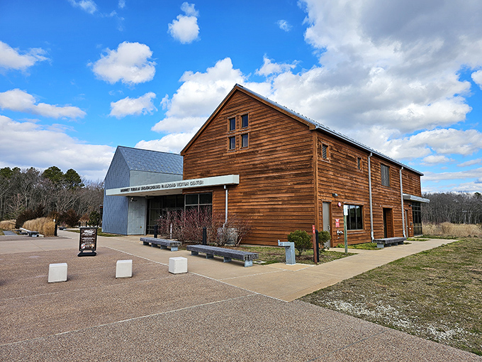 The Harriet Tubman Underground Railroad Visitor Center honors extraordinary courage through thoughtful design. Modern architecture meets timeless storytelling in this essential stop.