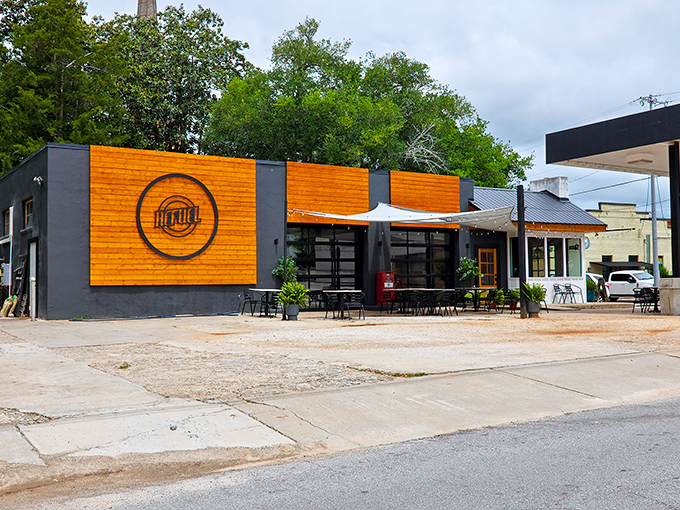 Modern meets historic at The Grill &ndash; where contemporary design proves Abbeville isn't just living in the past, it's bringing it forward.