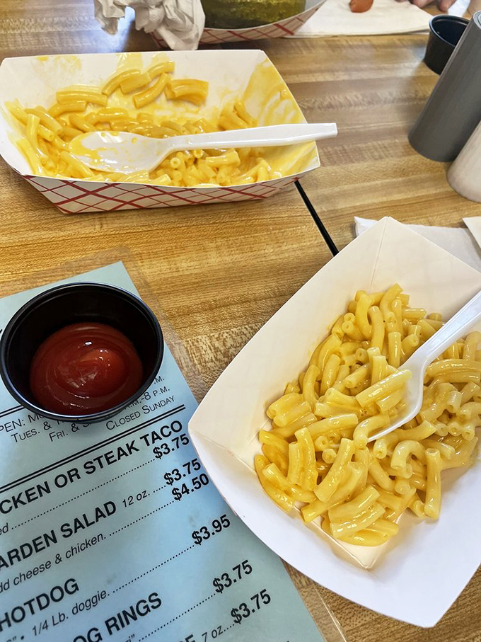 Mac and cheese that doesn't pretend to be fancy&mdash;just creamy, comforting, and exactly what your inner child has been craving all along.