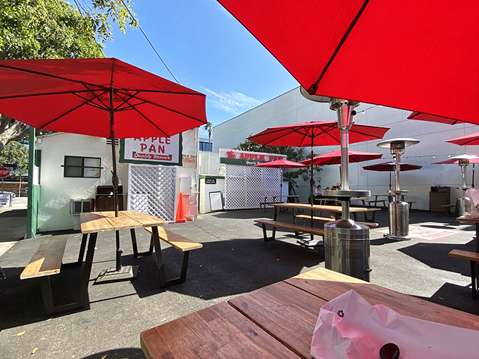 The pandemic-era outdoor seating proves that even a 70+ year institution can adapt while keeping its soul intact. Same great food, just with more vitamin D.