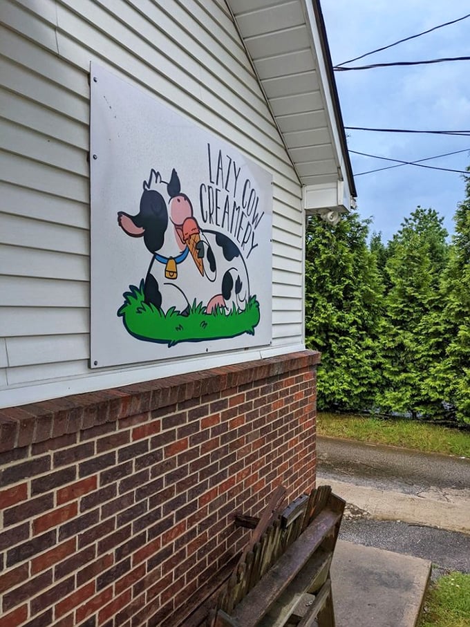 That lazy cow isn't just a cute mascot&mdash;it's a spirit animal for anyone who believes dessert should never be rushed.