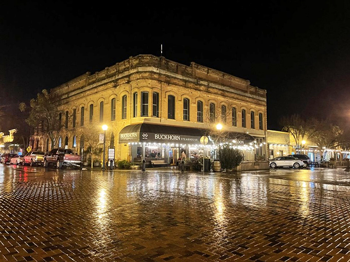 Vintage clothing and knickknacks coexisting in colorful harmony. The kind of place where you come for a vase and leave with a sequined jacket.