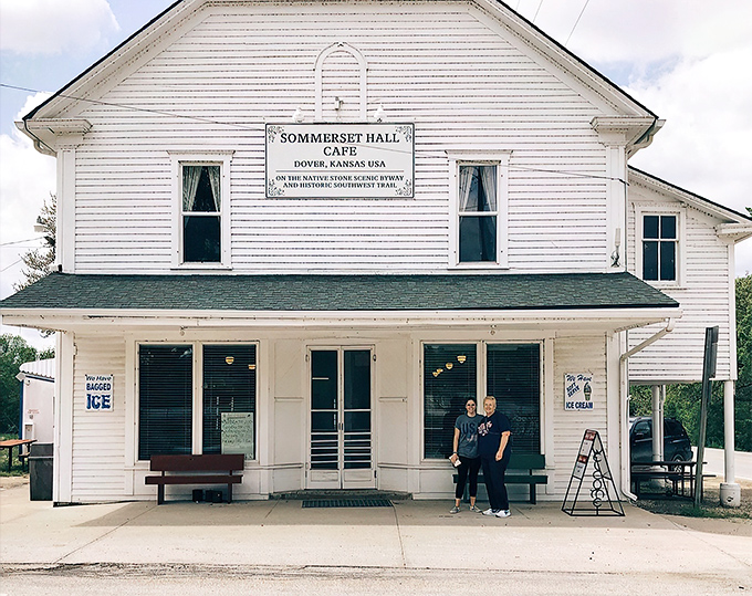Somerset Hall Caf&eacute; stands proudly on the Native Stone Scenic Byway, a beacon of pie-related happiness for weary travelers and locals alike.