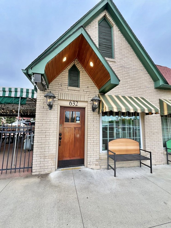 The welcoming facade of Best Cafe & Bar stands ready to transform ordinary mornings into memorable ones, one corned beef hash at a time.