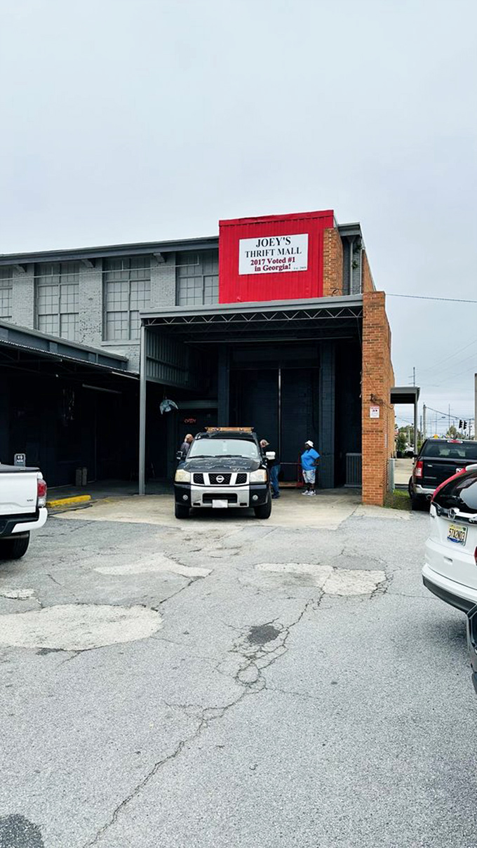 Joey's proudly displays its "#1 in Georgia" status, a bold claim that challenges you to enter and decide for yourself.