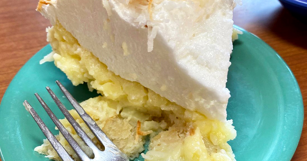 Coconut cream pie with meringue so high it needs FAA clearance &ndash; the perfect sweet finale to a meal that celebrates Arkansas comfort.