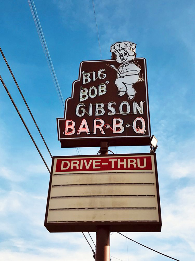 The roadside sign that's guided hungry travelers for generations. That cartoon chef knows something you don't&mdash;but he's willing to share it.
