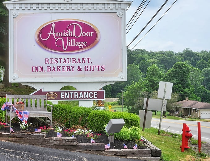 The sign that signals your diet's temporary suspension. Your stomach will thank you even if your belt won't.