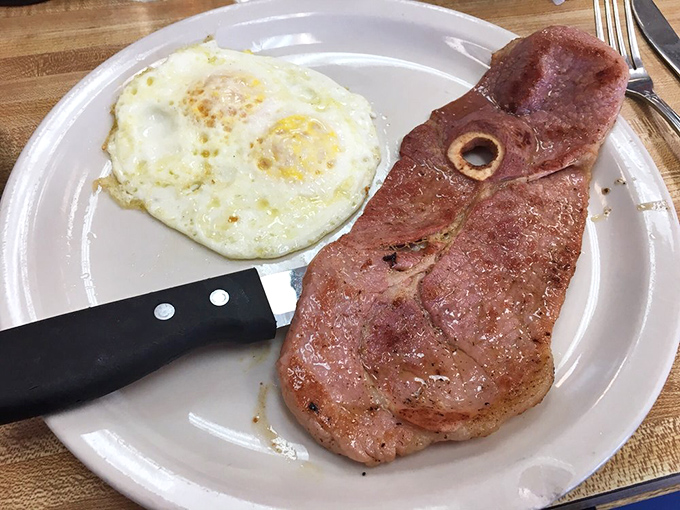 When a steak this beautiful shows up for breakfast, it's not too early&mdash;it's just the right time. Paired with eggs, it's morning magnificence.