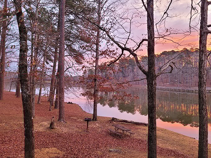 Sunsets like this make you understand why people write songs about Mississippi. Pure magic that no filter could improve.