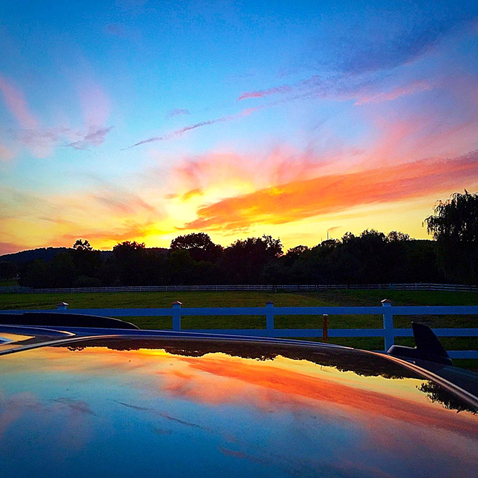 New Jersey sunsets: Proving that even the Garden State knows how to paint the sky with colors that would make Monet jealous.