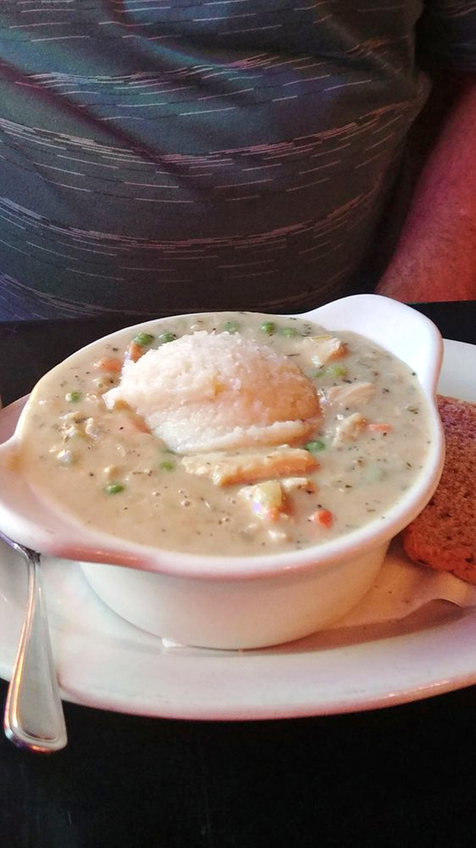 Shepherd's Pie that would make an Irish grandmother nod in approval. A savory masterpiece topped with potato peaks browned to golden perfection.