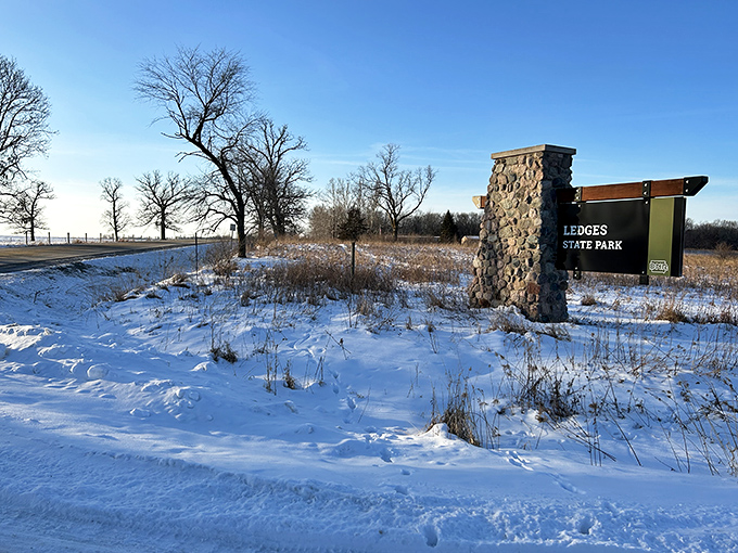 Winter transforms Ledges into a snow globe you can actually walk through. The cold air just makes the scenery more breathtaking&mdash;literally.