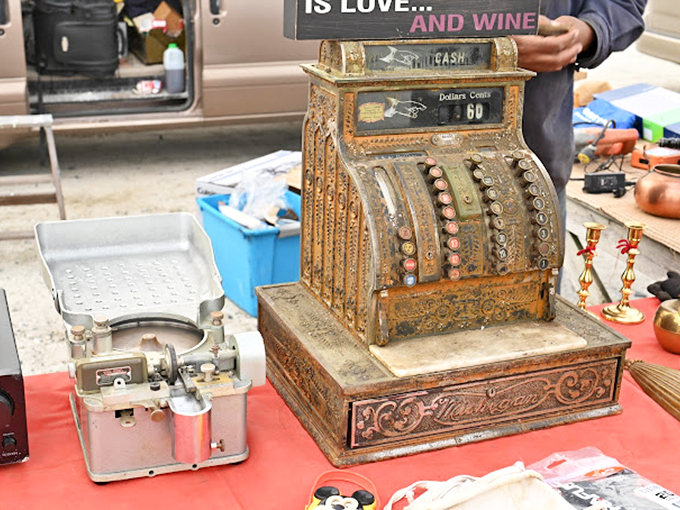 That vintage cash register isn't just a decoration &ndash; it's a time machine to when "ringing it up" was a mechanical symphony of commerce.