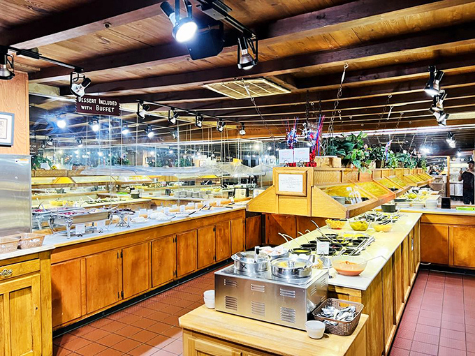 Moonlite's legendary buffet&mdash;where restraint goes to die. This spread has launched a thousand food comas and zero regrets.