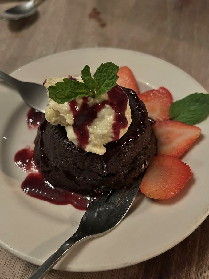 Chocolate cake that would have been worth crossing the Delaware for. George Washington would have told the truth about stealing this dessert.