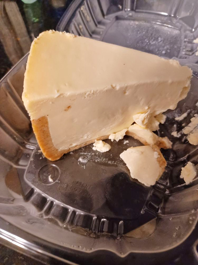 A slice of cheesecake that demands a moment of reverential silence. Creamy, rich, and the perfect finale to your Trinacria feast.