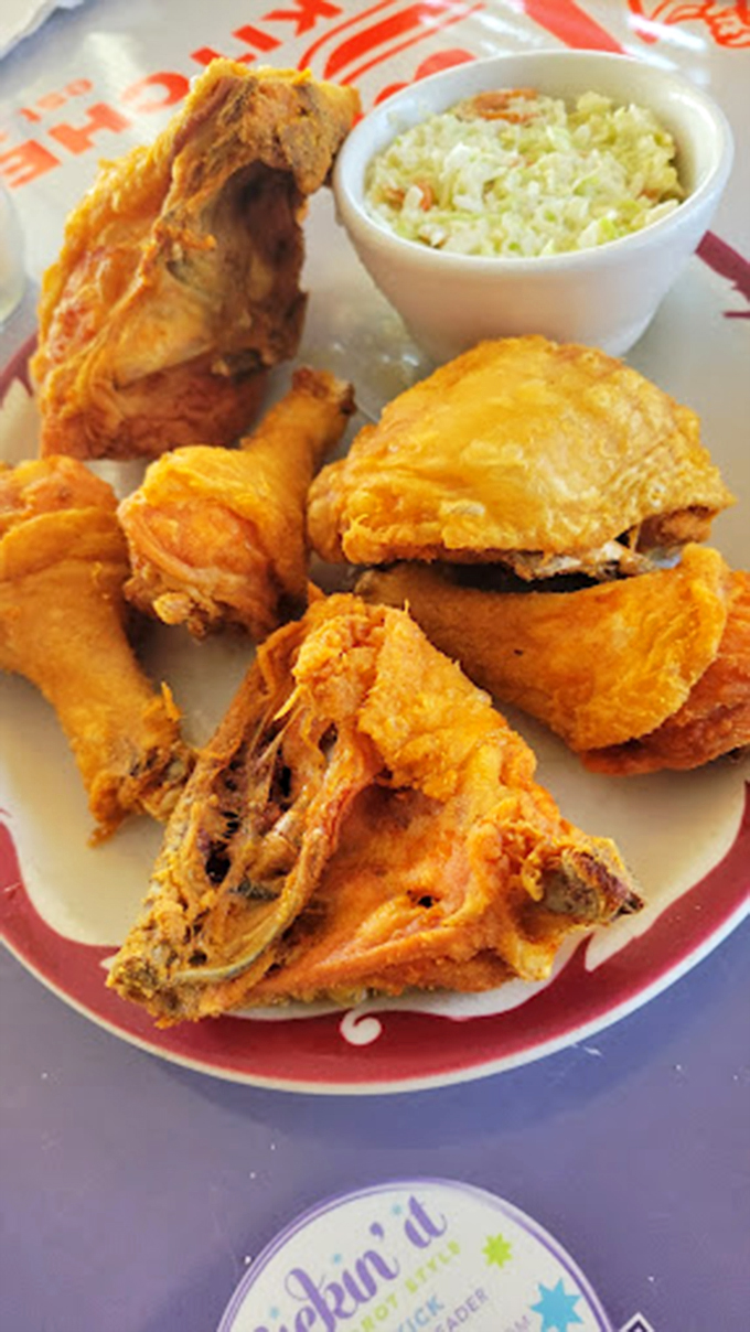 Fried chicken that would make your Southern grandmother nod in approval while secretly asking for the recipe.
