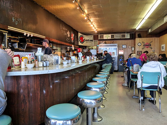 The counter at Olivette isn't just a place to eat&mdash;it's front-row seating to a timeless American ritual of coffee, conversation, and comfort food.