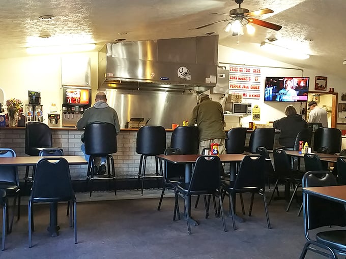 The counter seats&mdash;where diner magic truly happens, regulars exchange wisdom, and you can watch skilled hands transform simple ingredients into extraordinary comfort.