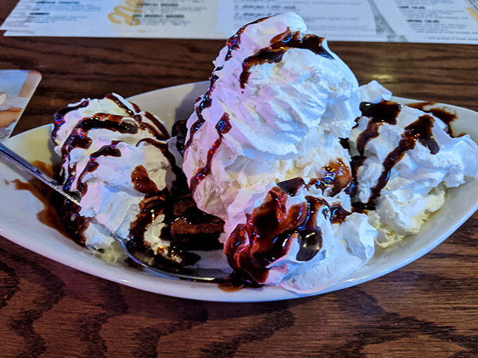 A dessert that doesn't whisper sweet nothings &ndash; it shouts them across the room, demanding your attention and devotion.