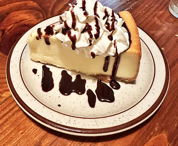 The cheesecake finale &ndash; because after conquering a steak dinner fit for royalty, you deserve a creamy, decadent victory lap.