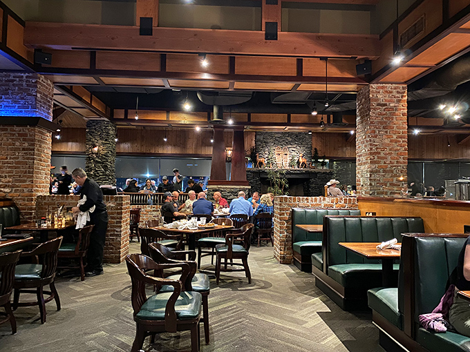 The dining room buzzes with the symphony of clinking glasses and satisfied murmurs—the universal language of "this was worth the wait."