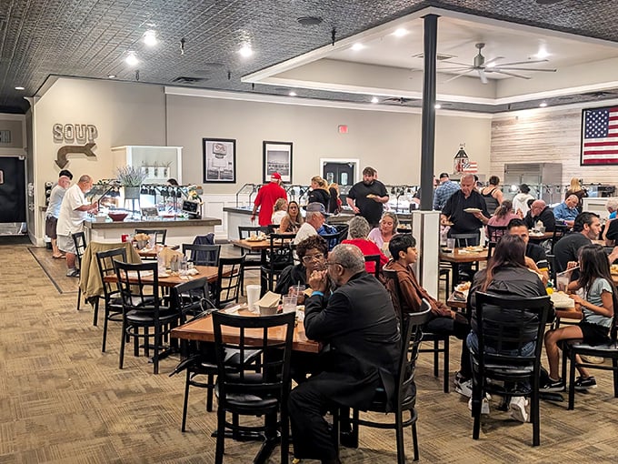 Where strangers become comrades united by the universal language of "mmm." The diverse crowd proves good food knows no boundaries&mdash;only plate sizes.