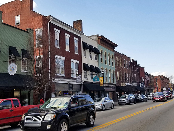 Downtown Bardstown's colorful storefronts hide culinary gems that make this small Kentucky town worth the detour from any highway.