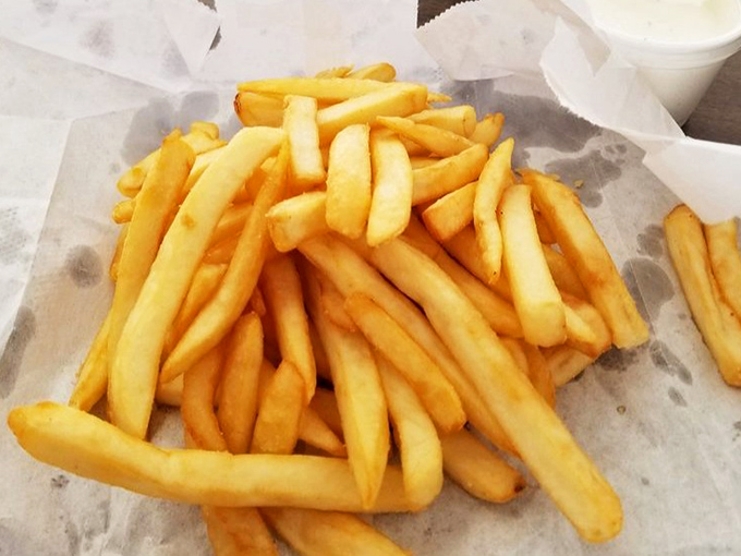 Golden, crispy, and perfectly salted&mdash;these aren't just french fries, they're potato perfection that makes ketchup feel like it won the condiment lottery.