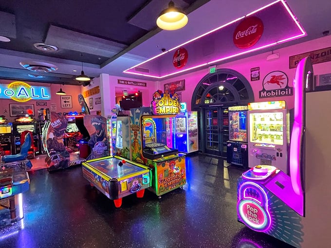 The arcade room glows with the promise of high scores and friendly competition. These games offer the perfect post-milkshake activity to avoid food comas.