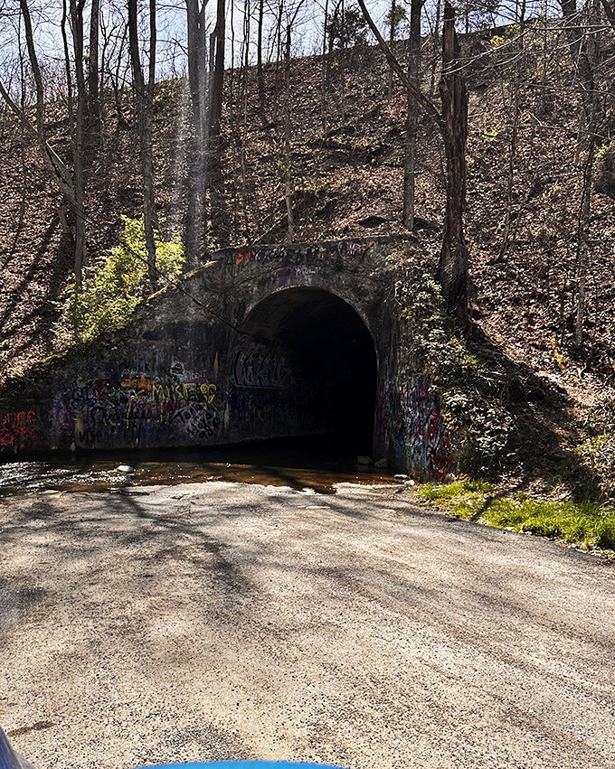 Approaching from the outside, it seems innocent enough &ndash; until you remember all the stories about what happens once you're inside Sensabaugh's infamous passage.