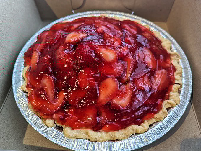This strawberry pie isn't just a dessert&mdash;it's summer captured in a tin. The kind of pie that makes you want to write poetry.