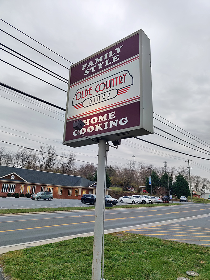 The roadside sign promises "Family Style" and "Home Cooking" &ndash; two phrases that, in West Virginia, are worth their weight in gold.