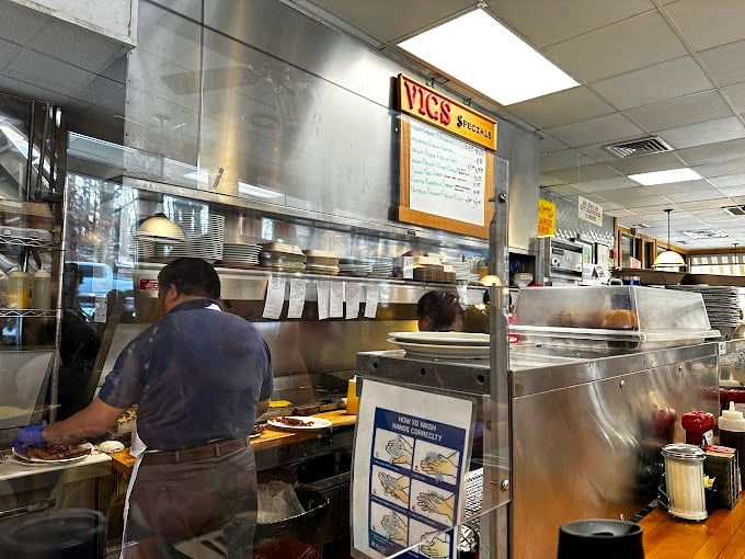 Behind every great breakfast is a team of unsung heroes, turning batter into memories with practiced hands and perfect timing. P