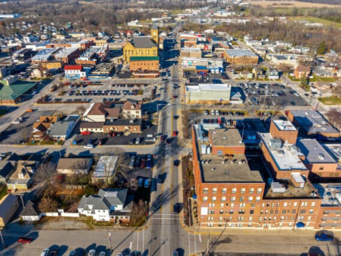 From above, Bluffton reveals itself as a perfect grid of possibility, where affordable living doesn't mean sacrificing community or connection.