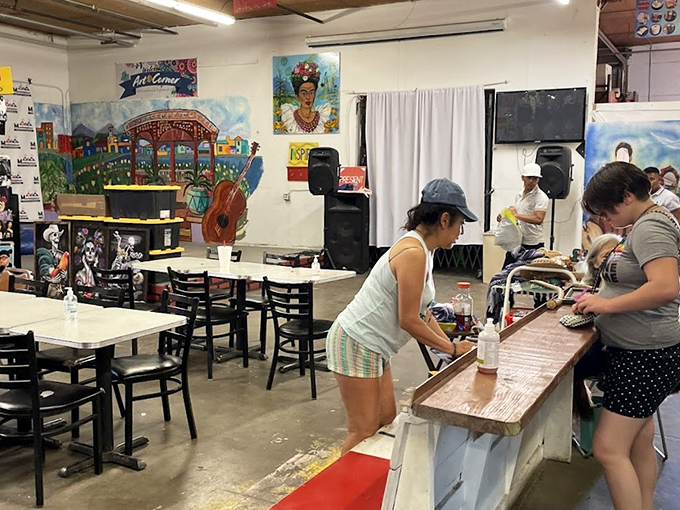 Calaveras (sugar skulls) bring Day of the Dead traditions to life with their vibrant colors and intricate floral designs. 